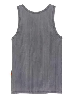Barena Venezia Ribbed Knit Vest - Grey