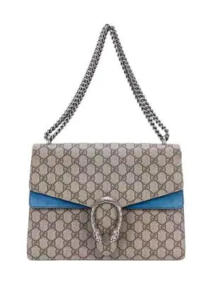 Gucci Dionysus Gg Supreme Shoulder Bag - Neutrals