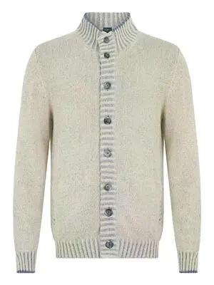 Fedeli Button-up Cardigan - Neutrals