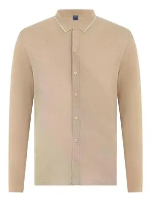 FEDELI Polo-collar Button-up Cardigan