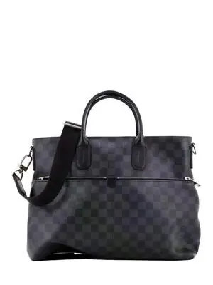 LOUIS VUITTON Damier Graphite Tote Bag - Black