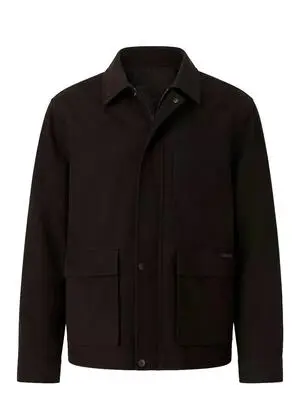 Calvin Klein Zip-up Pocket-detail Jacket - Black