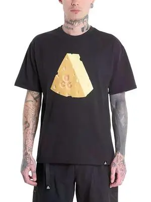 Nike Cheese-print T-shirt - Black