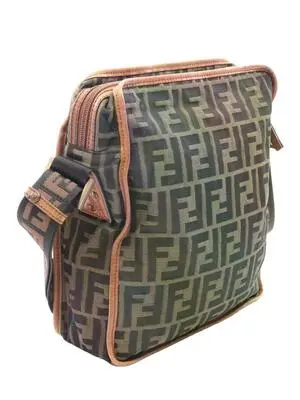 Fendi Zucca Shoulder Bag - Brown