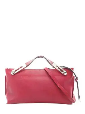 Loewe Leather Tote Bag - Red