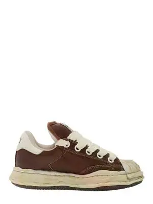 Mihara Yasuhiro Blakey Puffer Og Brushed Sneakers - Brown