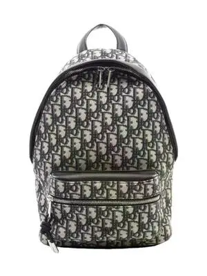 Dior Rider Oblique Jacquard Backpack - Neutrals