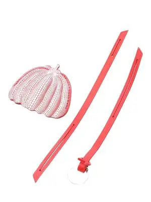LOUIS VUITTON Monogram Empreinte Infinity Dots Neonoe Bb Bucket Bag - Red