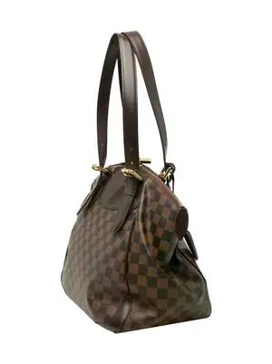 LOUIS VUITTON Damier Ebene Verona Mm Shoulder Bag - Brown