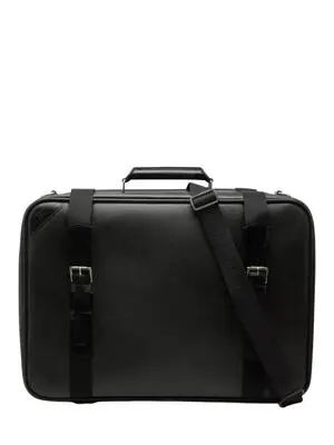 LOUIS VUITTON Taiga Leather Satellite 53 Luggage Travel Bag - Black