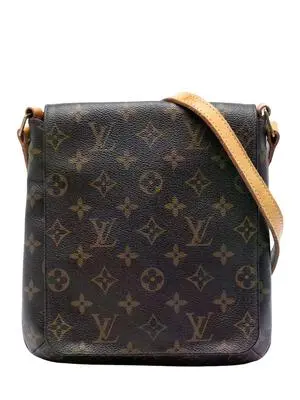 LOUIS VUITTON Monogram Musette Salsa Pm Bag - Brown