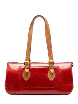 LOUIS VUITTON Monogram Vernis Rosewood Avenue Shoulder Bag - Red