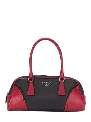 Prada Bowler Tote Bag - Black