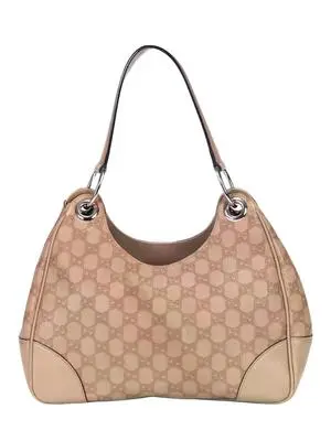 Gucci Leather Shoulder Bag - Neutrals