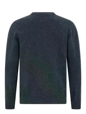 Fedeli Crew Neck Sweater - Blue