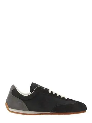 CONVERSE Suede Panelled Jogger Sneakers - Black