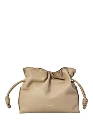 Loewe Mini Flamenco Clutch - Sand