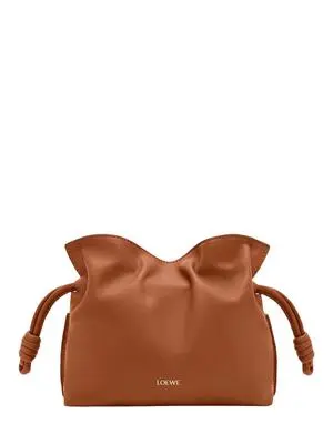 Loewe LOEWE Mini Flamenco Clutch Squirrel