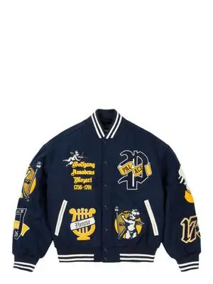 PALACE Wolfgang Varsity Jacket - Navy