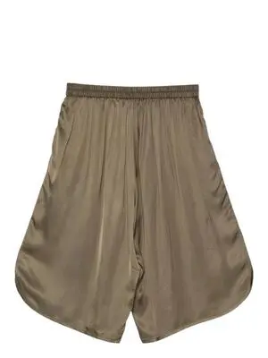 THE FRANKIE SHOP The Frankie Shop Elastic Waist Shorts With Curved Hem No