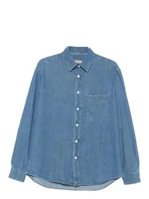 CANALI Chest-pocket Denim Shirt