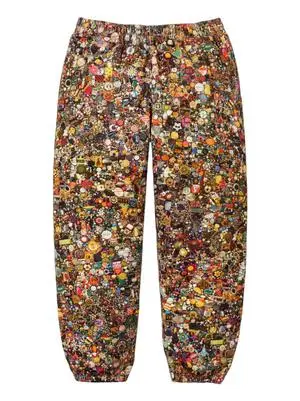 Supreme X Mike Kelley Graphic-print Track Pants - Brown