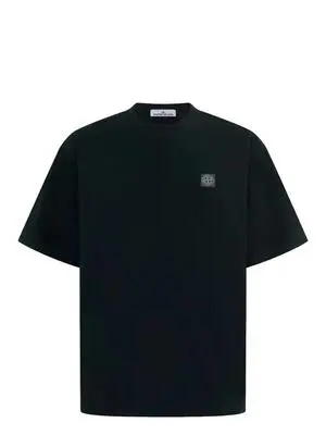Stone Island Cotton T-shirt - Black