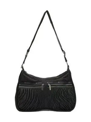 Roberto Cavalli X Lesportsac Torino Matelassé Shoulder Bag - Black