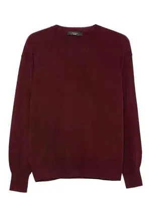 Max Mara Crew Neck Sweater - Red