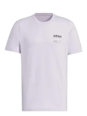 Adidas Adidas Small Linear Logo T-shirt Asia Sizing 'purple' Purple