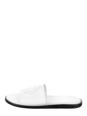 Chrome Hearts Leather Sandals - White