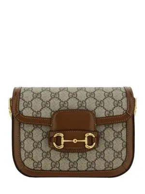 Gucci Gucci 1955 Mini Horsebit Shoulder Bag Brown