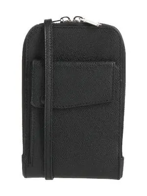 VALEXTRA Calfskin Mini Cross-body Bag - Black