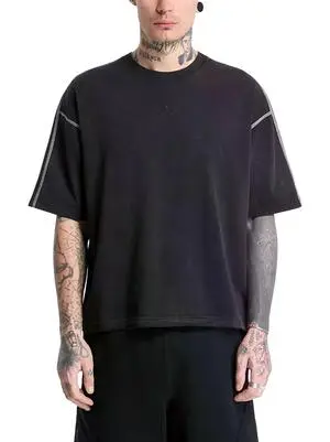 JORDAN Flight Contrast-stitch T-shirt - Black