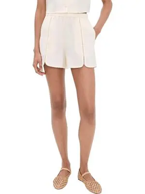 HEVRON Clover Shorts - Ivory