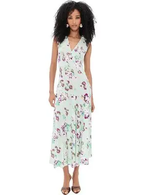 Ulla Johnson Elowen Silk Dress - Oasis