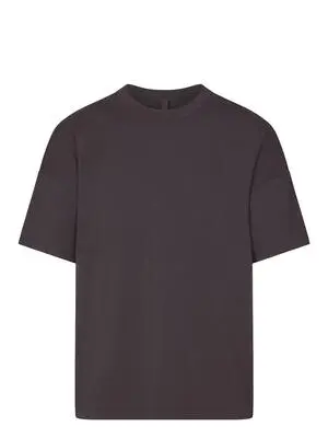 SKIMS Relaxed Cotton T-shirt - Brown
