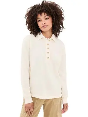 Citizens Of Humanity Vintage Polo Long Sleeve Top - Pashmina