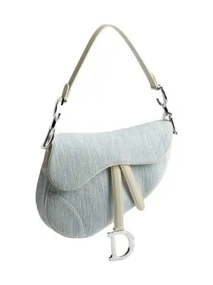 Dior Saddle Bag - Sky-blue