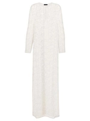 NILI LOTAN Lace Maxi Dress - White