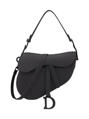 Dior Saddle Bag With Strap - Black