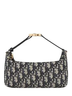 Dior Medium Travel Nomad Pouch - Black
