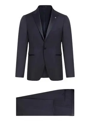 Tagliatore Three-piece Suit - Black