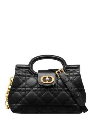 Dior Jolie Top Handle Mini Bag - Black