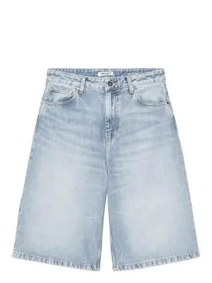 Carhartt Work In Progress Belmont Long Denim Shorts - Gray
