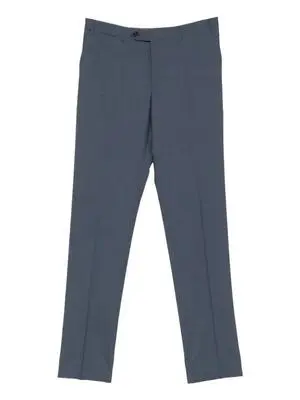 Canali Buttoned Trousers - Blue