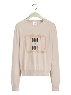 Dior Book Cover Sweater - Nude