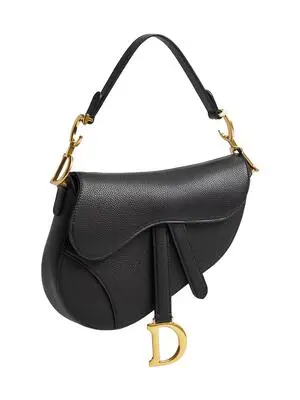 Dior Small Saddle Bag - Black