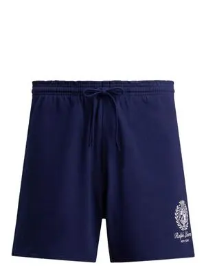 Polo Ralph Lauren Polo Ralph Lauren Logo Printed Drawstring Shorts Black