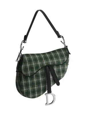 Dior Saddle Bag With Strap - Green